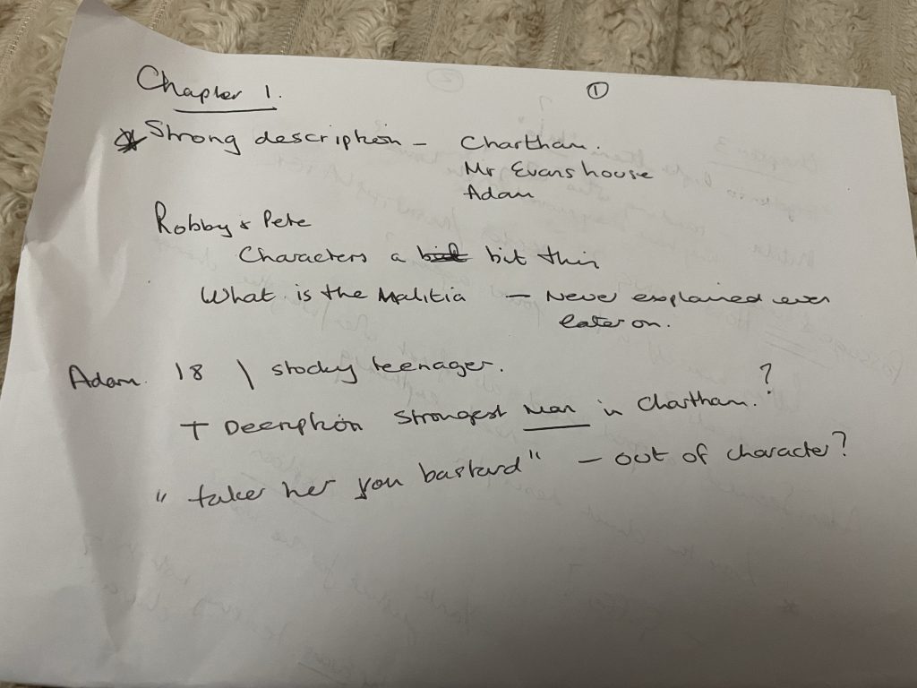 How I wrote my first novel – Chris Barker